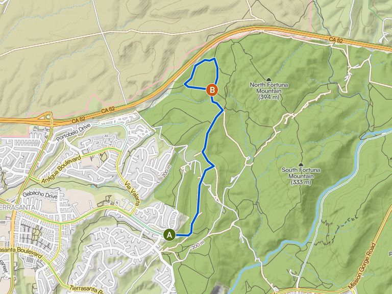 Rim Trail and North Fortuna Perimeter Trail | Wanderung | Komoot